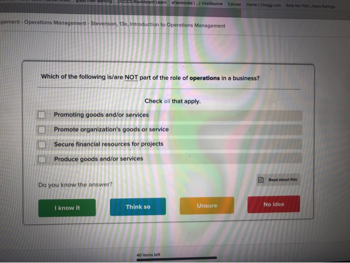 Solved great river learning Dccco Blackboard Learn | Chegg.com