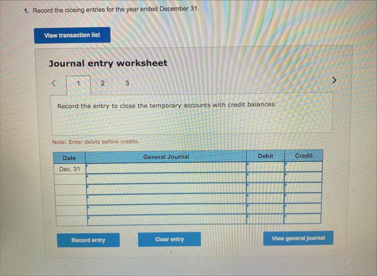 Solved Problem 20-5 Journalizing and Posting Closing Entries | Chegg.com