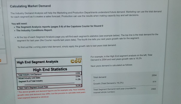 [solved]-Calculating Market Demand Industry Demand Analysis Help ...