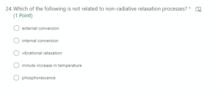 Solved 24. Which of the following is not related to | Chegg.com