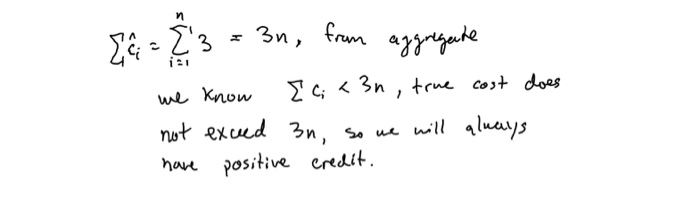 Solved 26. Suppose we perform a sequence of n operations on | Chegg.com