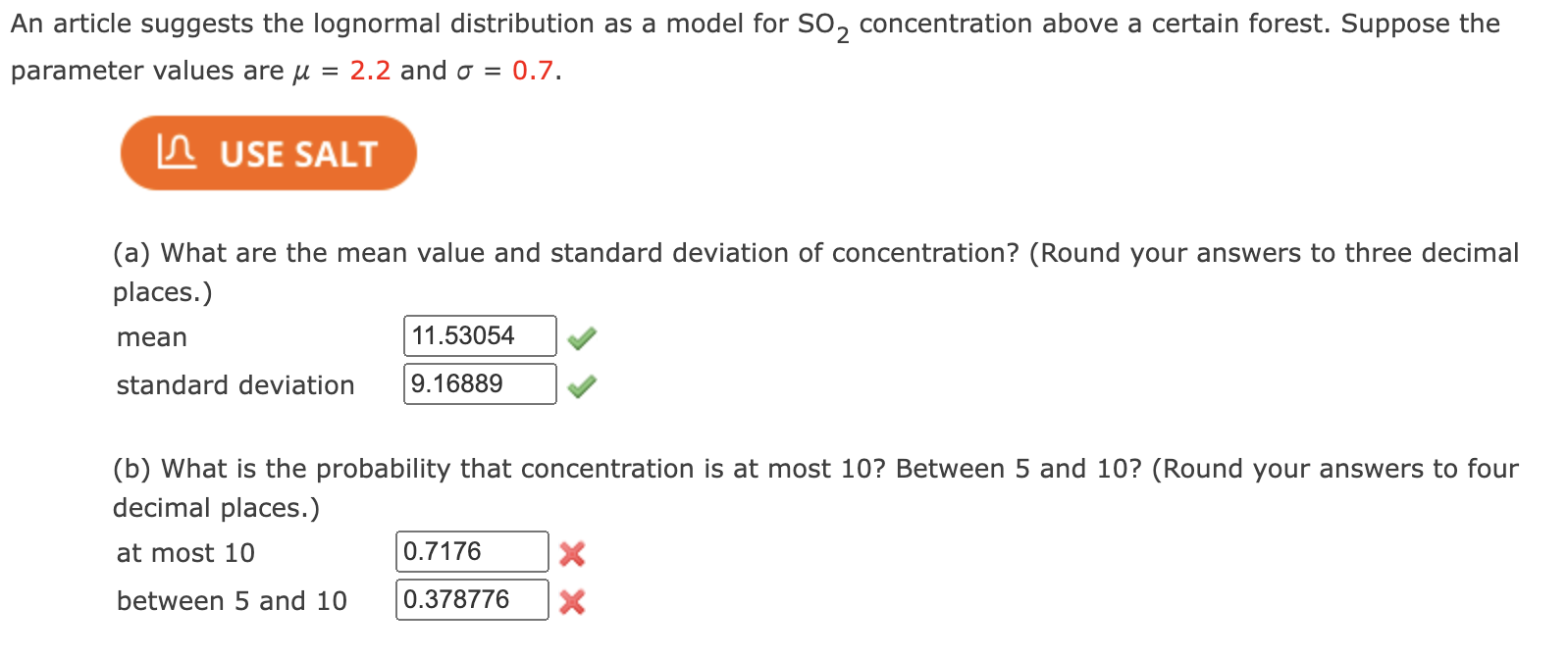 Solved n article suggests the lognormal distribution as a | Chegg.com