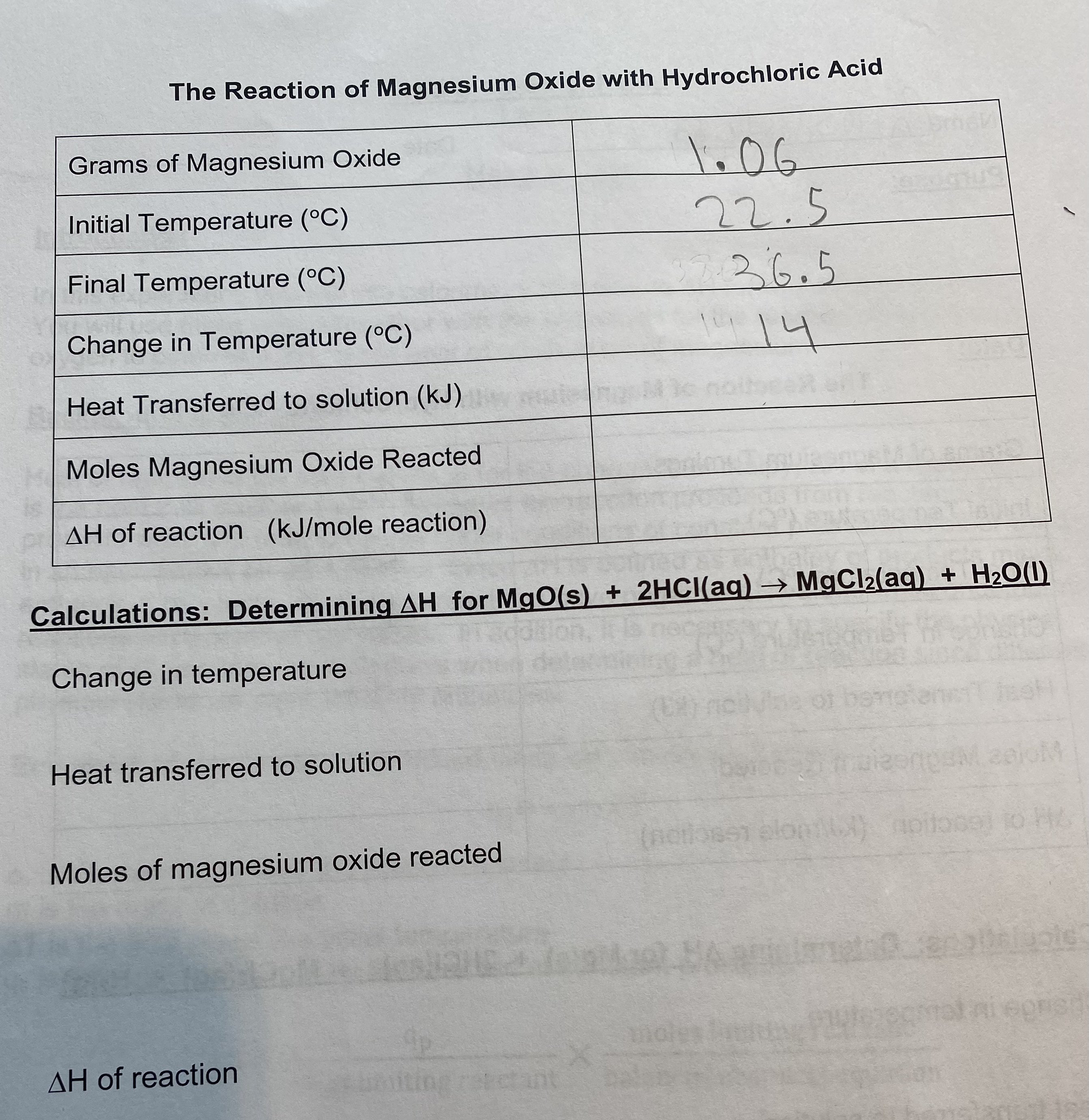Solved Introduction Hess's Law In this experiment, you will | Chegg.com