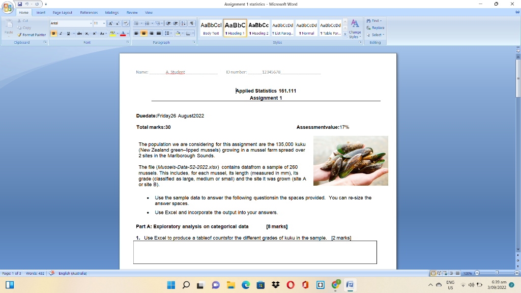 Solved Duedate:Friday26 August2022 Total marks:30 | Chegg.com