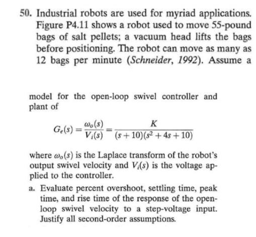 50. Industrial robots are used for myriad | Chegg.com