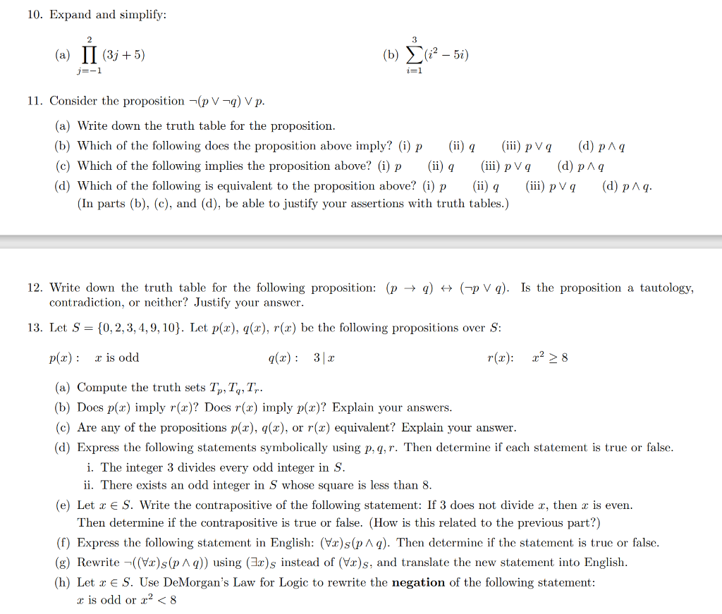 Solved 10. Expand and simplify: 2 3 (a) II (3j+5) (b) (iz – | Chegg.com