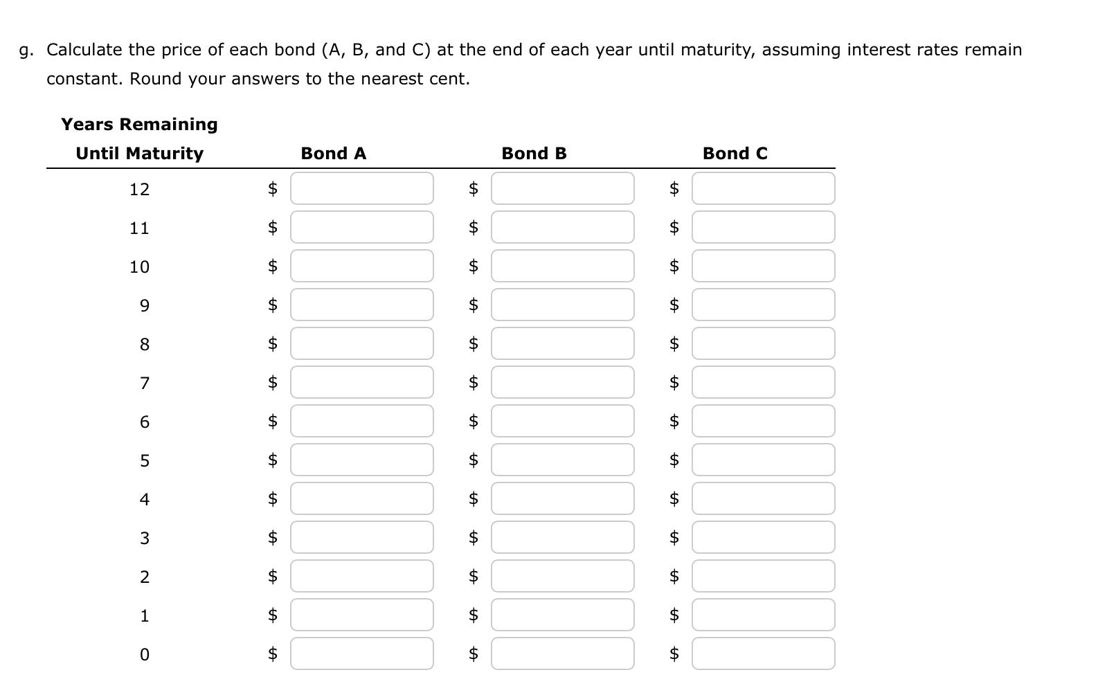 f. Explain briefly the difference between price risk | Chegg.com
