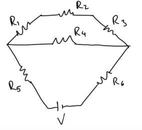 Solved Given the ocher diamond circuit, find the value of | Chegg.com