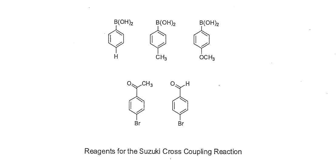 Solved Reagents for the Suzuki Cross Coupling Reaction | Chegg.com
