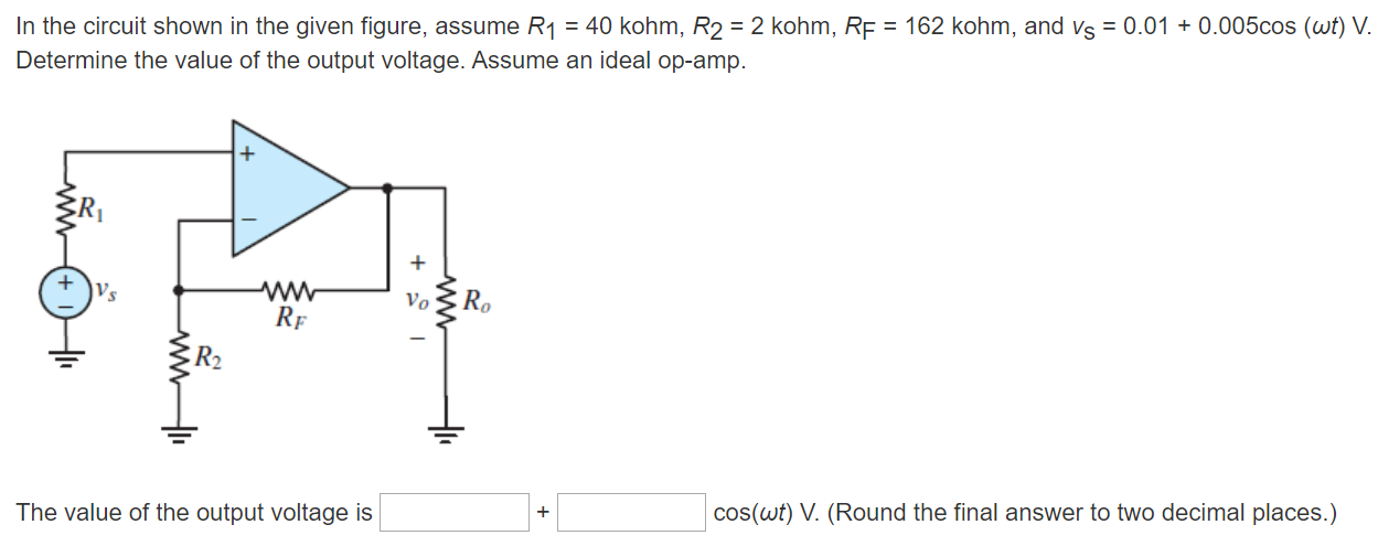 Solved In the circuit shown in the given figure, assume R1 = | Chegg.com