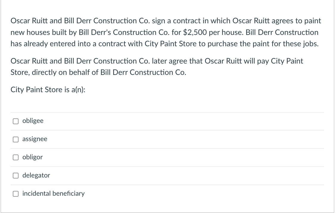 The Fifth Third Bank of Mono agrees to make a | Chegg.com
