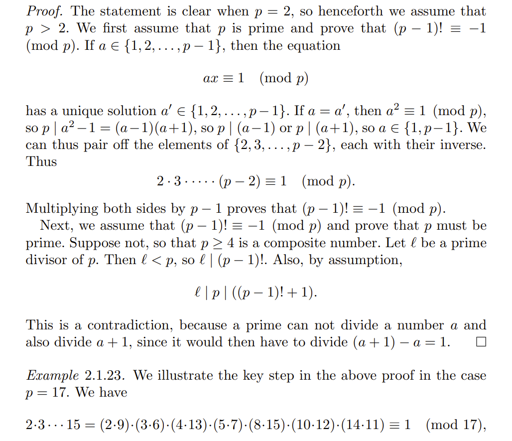Solved 2.14 Prove that if n > 4 is composite then (n − 1)! ≡ | Chegg.com