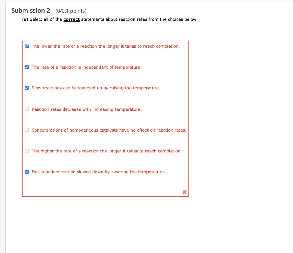 Solved Submission 3 (0/0.1 points) (a) Select all of the | Chegg.com Solved Submission 3 (0/0.1 points) (a) Select all of the | Chegg.com