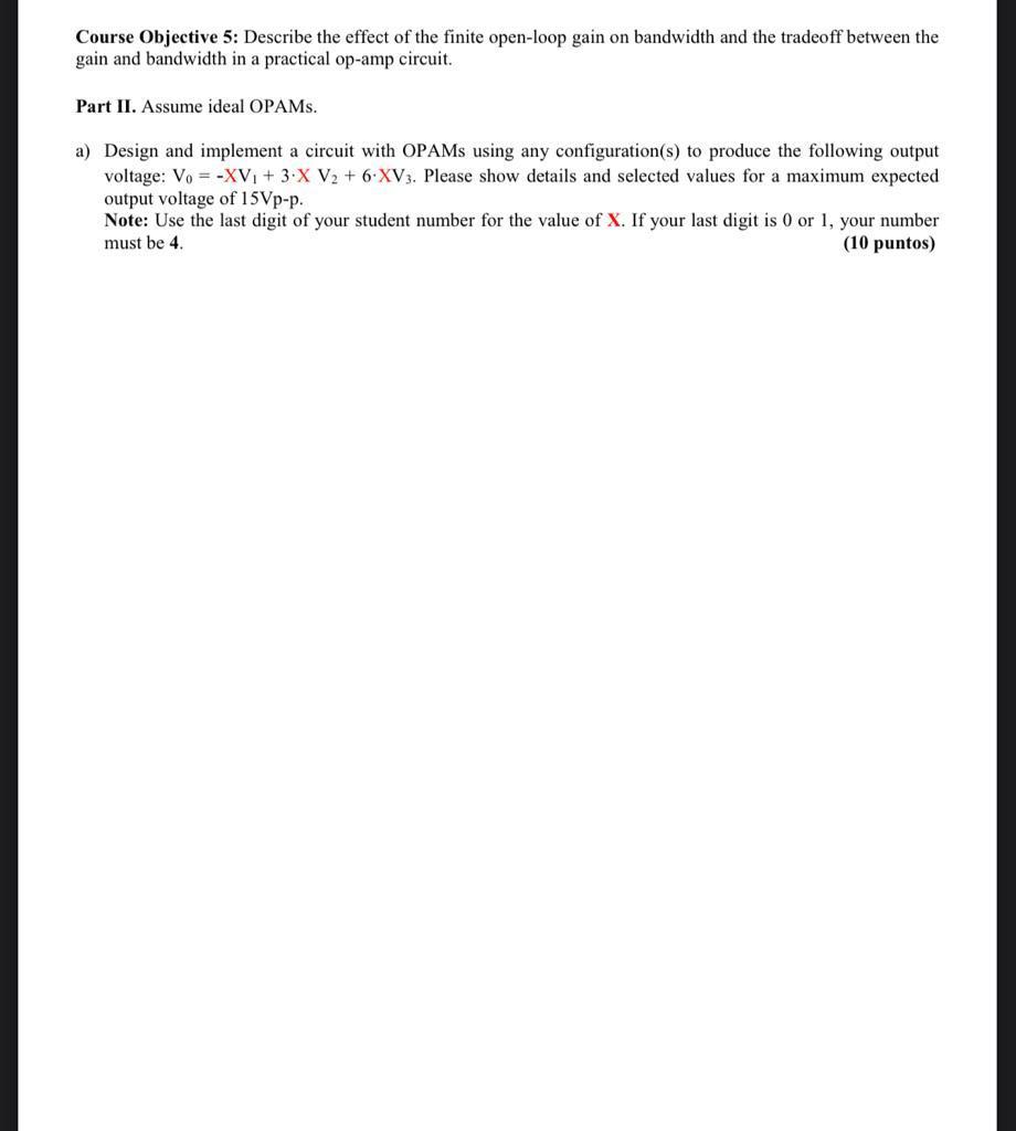 Solved Course Objective 5: Describe the effect of the finite | Chegg.com