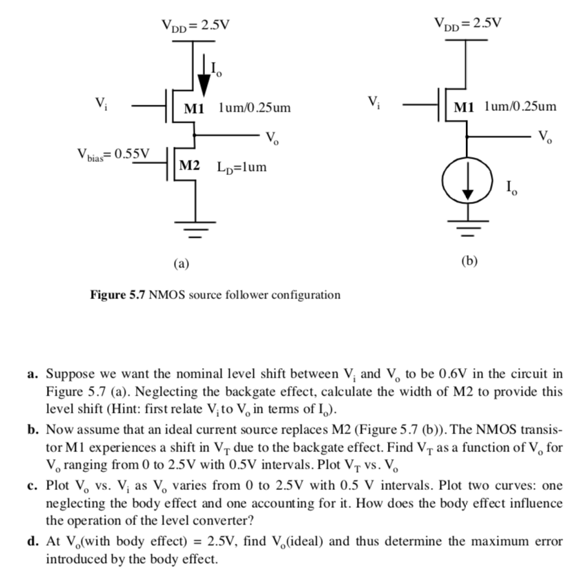 Solved The circuit in Figure 5.7 is known as the source | Chegg.com