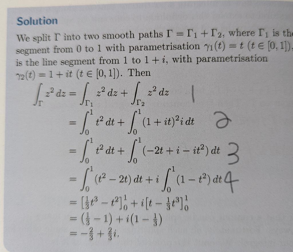 Solved Please could someone expand on how the solution goes | Chegg.com