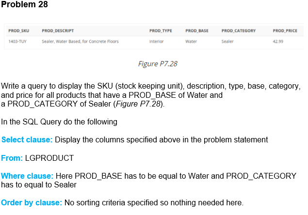 Problem 7 Write a query to produce the total number | Chegg.com