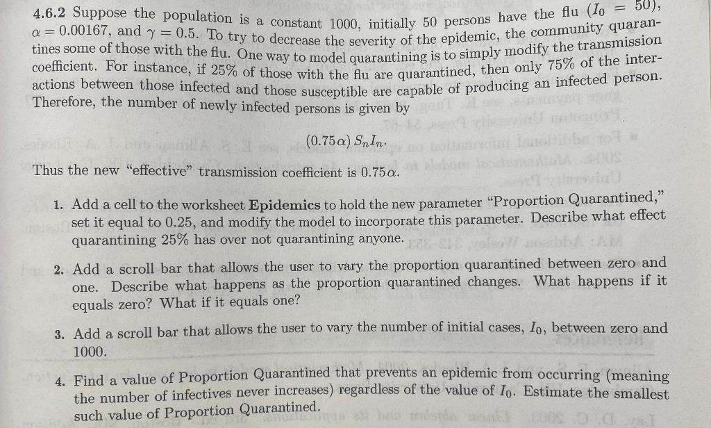 Solved a= 0.00167, and y=0.5. To try to decrease the | Chegg.com