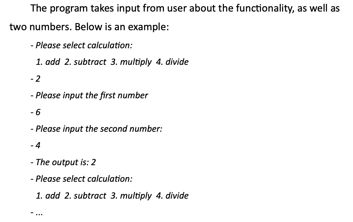 Solved Write a C++ program to implement the functions of a | Chegg.com