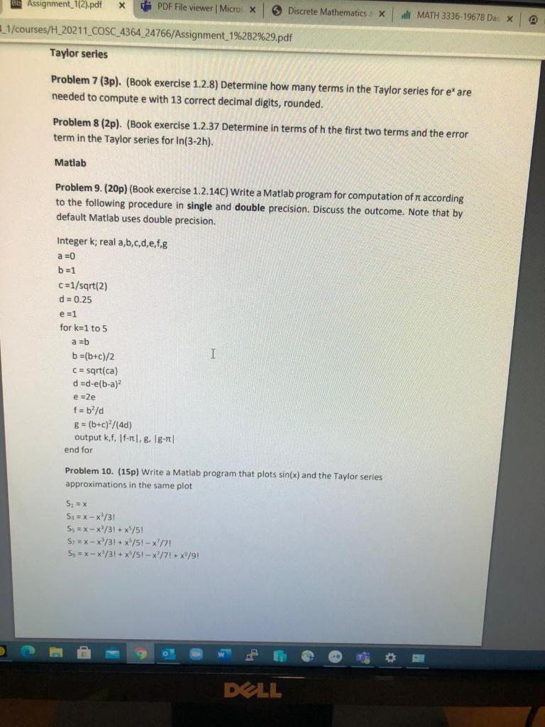 Assignment 1(2).pdf X PDF File viewer | Micro X | Chegg.com