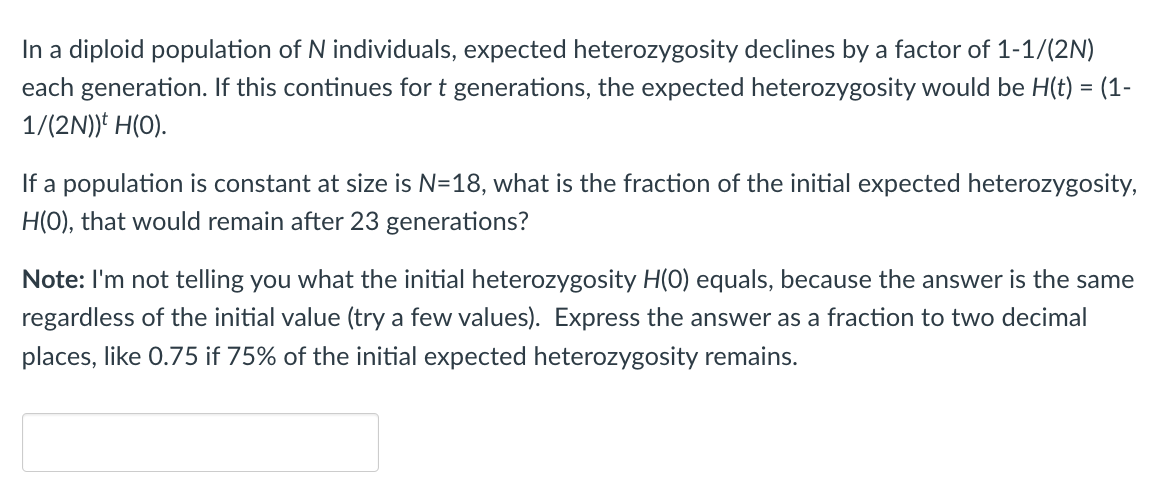 Solved A sample of 100 chromosomes is counted. The frequency | Chegg.com