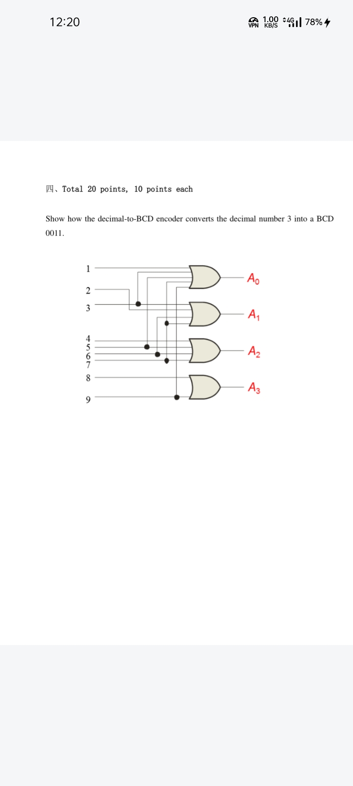 Solved Show how the decimal-to-BCD encoder converts the | Chegg.com Solved Show how the decimal-to-BCD encoder converts the | Chegg.com