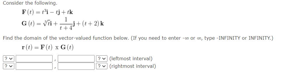 Solved Consider the following. | Chegg.com