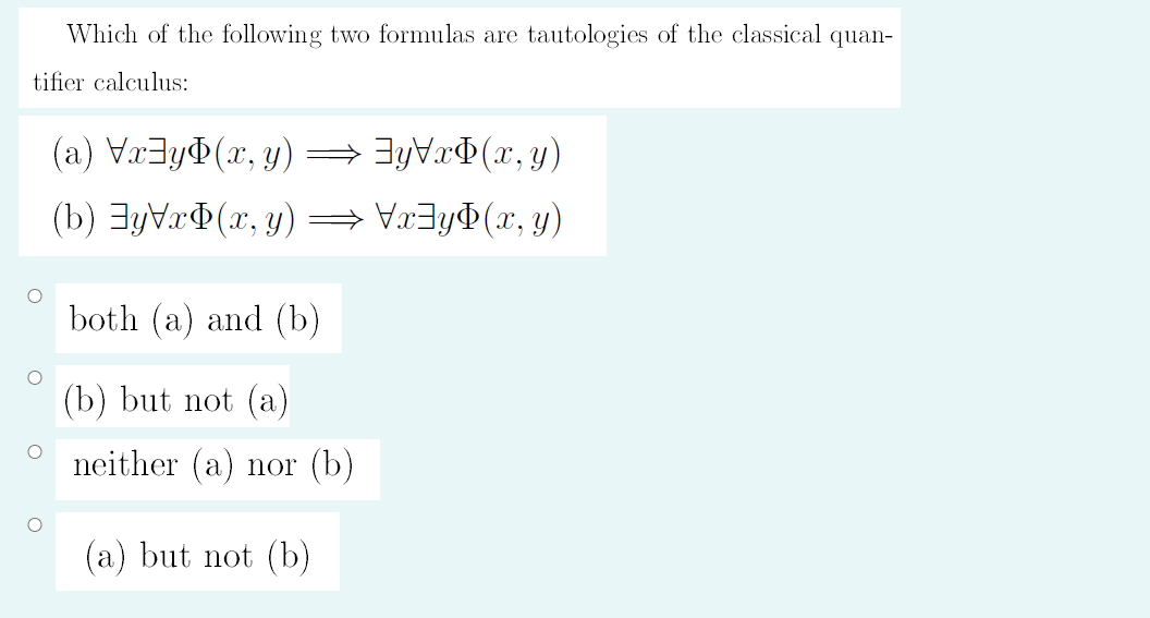 Solved A Of the following two formulas of classical | Chegg.com