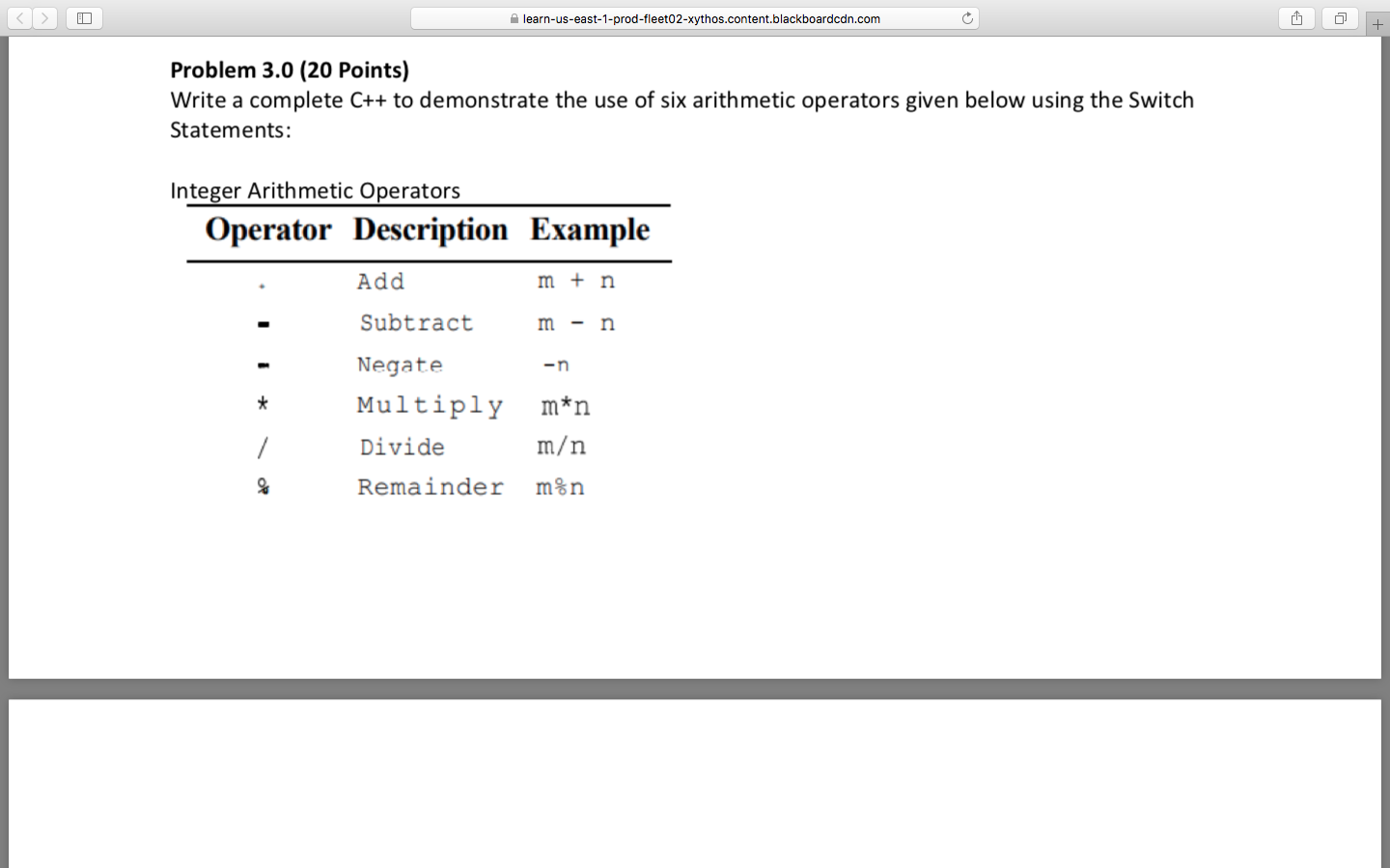 Solved Question | Chegg.com
