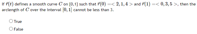 Solved If r(t) defines a smooth curve C on [0,1] such that | Chegg.com