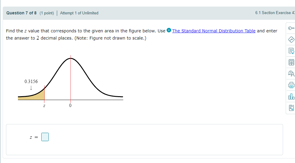 Solved Question 6 of 8 (1 point) | Attempt 1 of Unlimited | Chegg.com