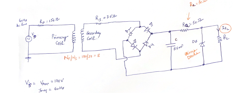 1. Simulate the following circuit using MultiSim and | Chegg.com