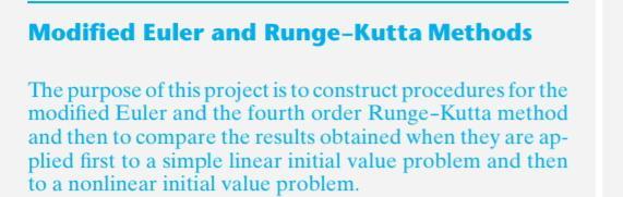 Solved Modified Euler and Runge-Kutta Methods The purpose of | Chegg.com