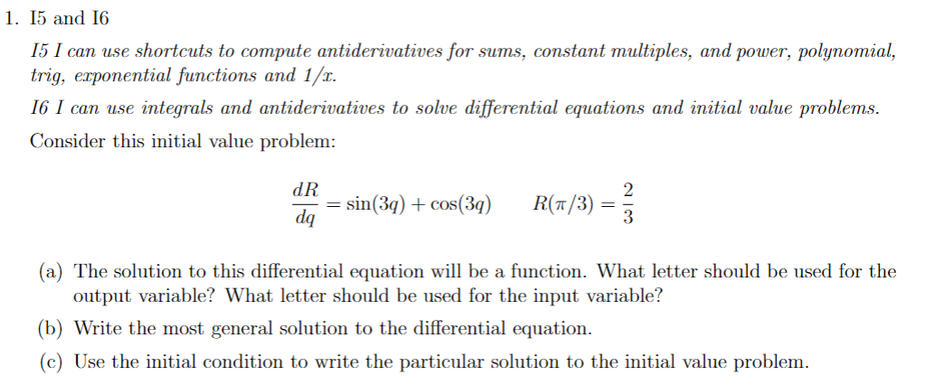 Solved 1. 15 and 16 15 I can use shortcuts to compute | Chegg.com