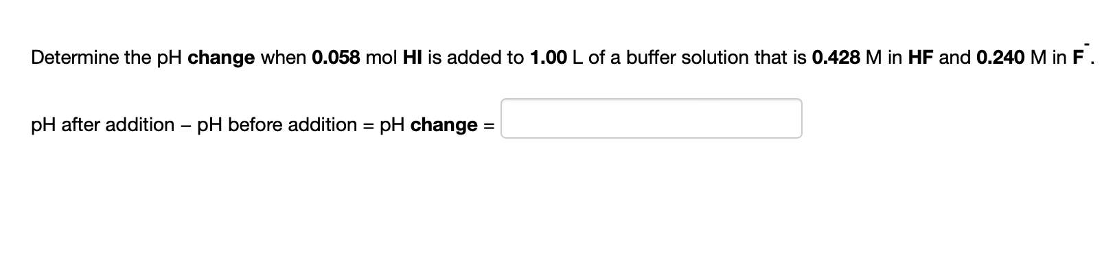 Solved A 1 liter solution contains 0.493M hydrofluoric acid | Chegg.com