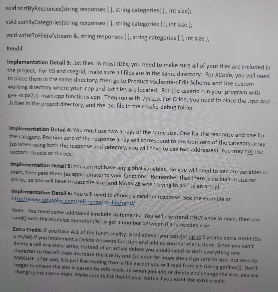 STATUS. NUL Tuning, just all Uulite CSCI 1410 - PA 2 | Chegg.com