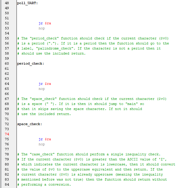 Solved The Task In this project, you will be writing a | Chegg.com