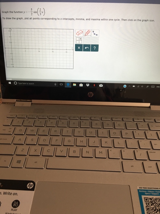 Solved Graph The Function Y To Draw The Graph Plot All 
