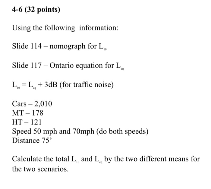 4-6 (32 points) Using the following information: | Chegg.com