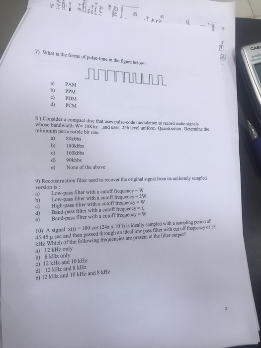 Solved Question one (10 marks): Circle the most correct | Chegg.com