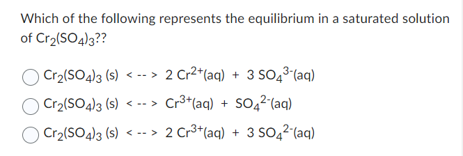 Solved Which of the following represents the equilibrium in | Chegg.com