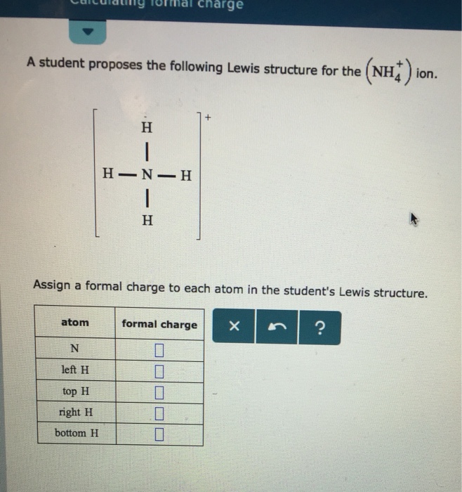 Solved uncuatug Tormal charge A student proposes the | Chegg.com