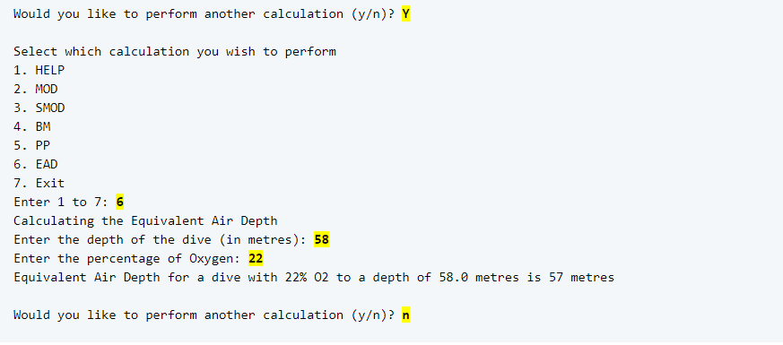 Underlying Concepts and Formulas In scuba diving most | Chegg.com