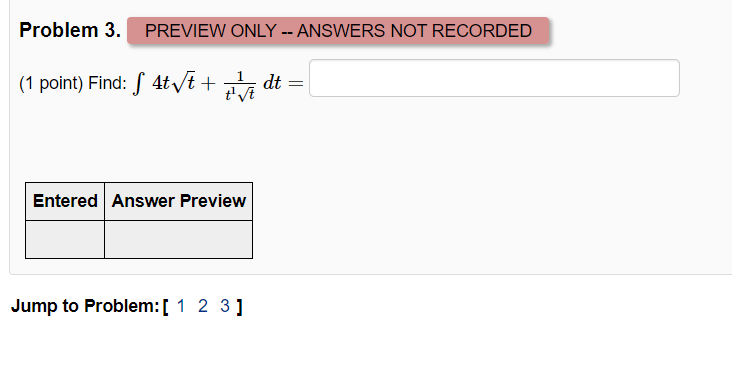 Solved It said the formula should be linear in the constant | Chegg.com