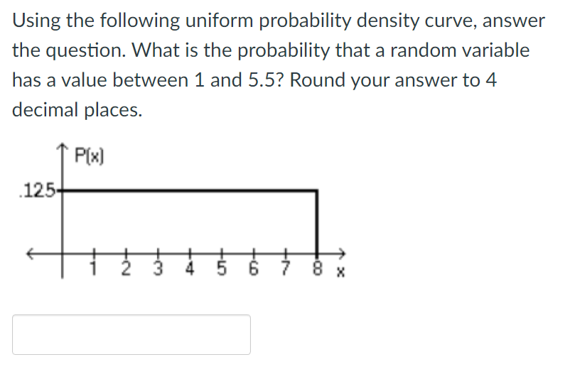 Solved Using the following uniform probability density | Chegg.com