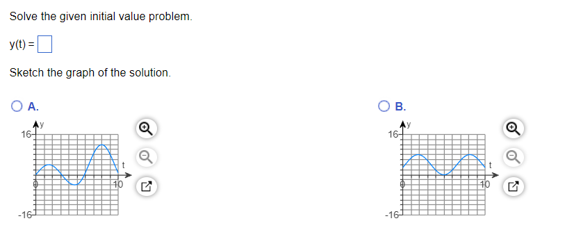 Solved Solve the given initial value problem using the | Chegg.com