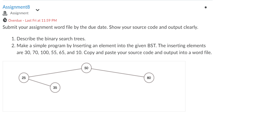 Solved (L) Overdue - Last Fri at 11:59 PM Submit your | Chegg.com