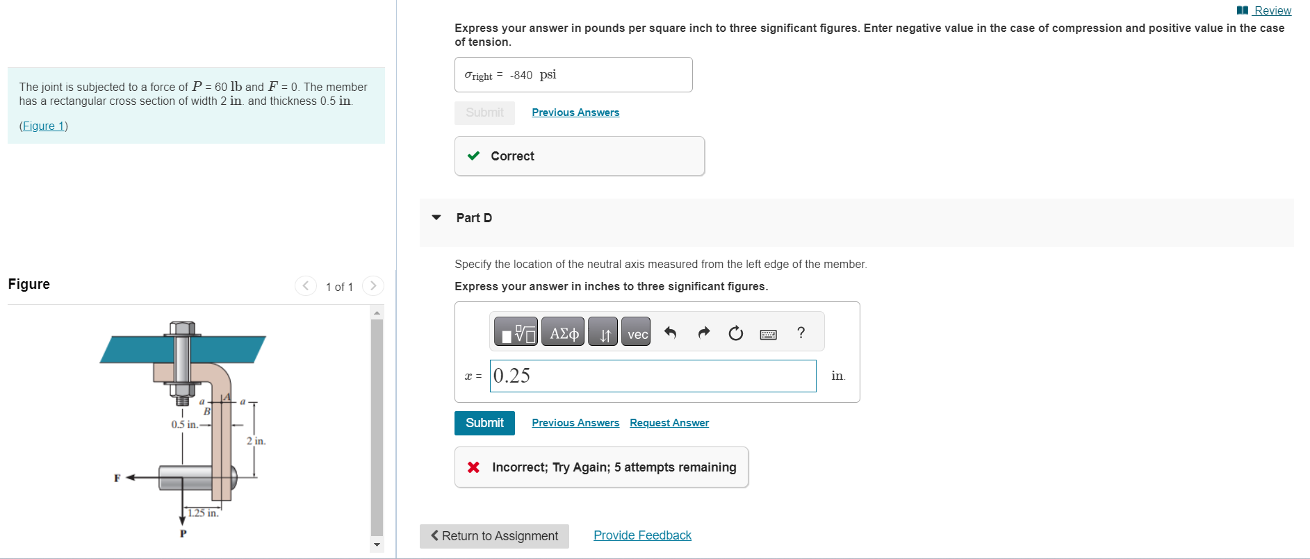 Solved Express your answer in pounds per square inch to | Chegg.com