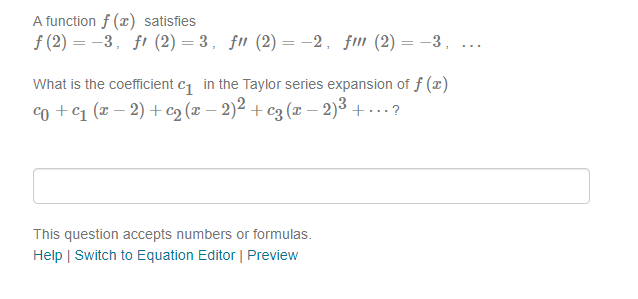 Solved A function f(x) satisfies | Chegg.com
