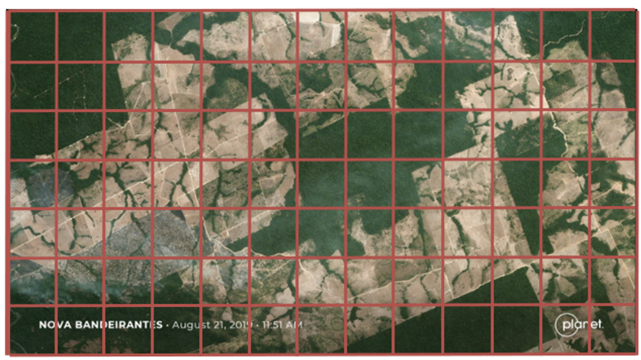 Solved Use the following picture to quantify forested and | Chegg.com